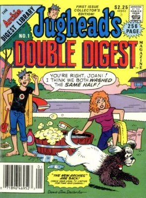 JUGHEAD JONES DOUBLE DIGEST COMICS DIGEST MAGAZINE 256 PAGES # 1 – Pro-Formance Cycle