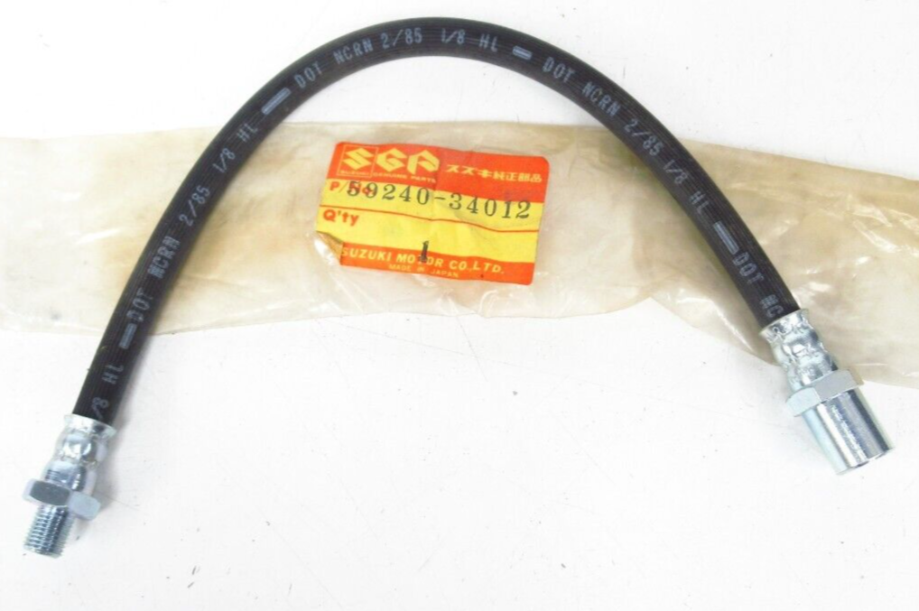 SUZUKI GT250 GT380 GT500 GT550 Factory Brake Hose 59240-34012 – Pro ...