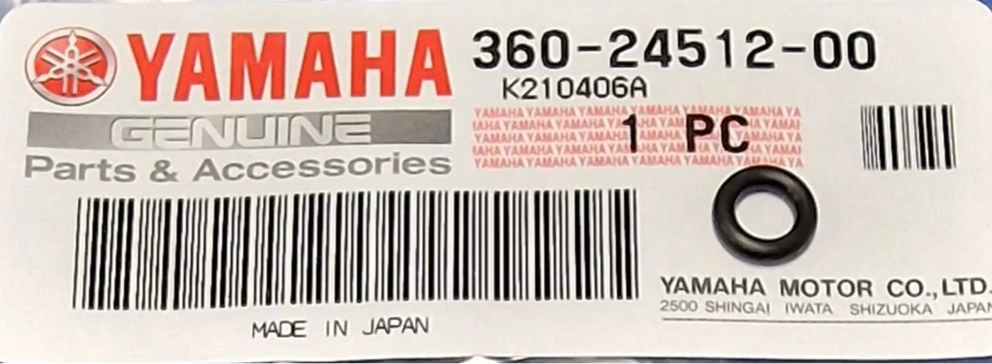YAMAHA Factory Hardware - Screws, Bolts, Washers, etc. 360-24512-00 ...