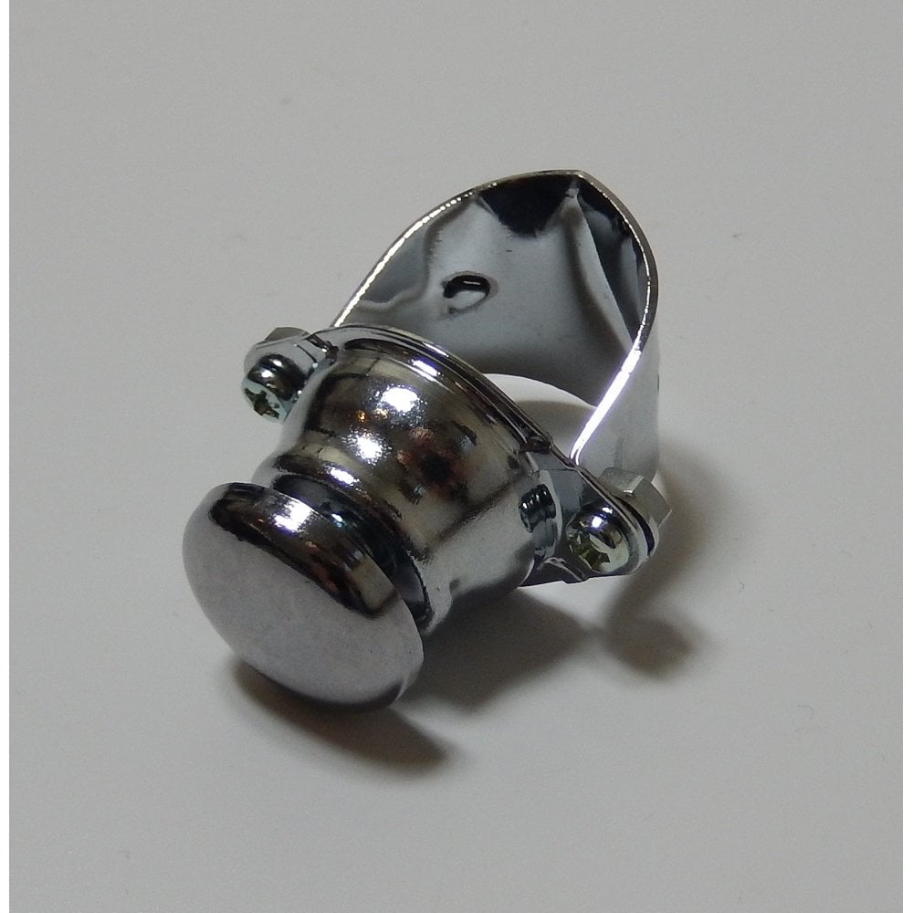 LUCAS MILLER TYPE TRIUMPH BSA NORTON REPLICE CHROME HORN & KILL BUTTON ...