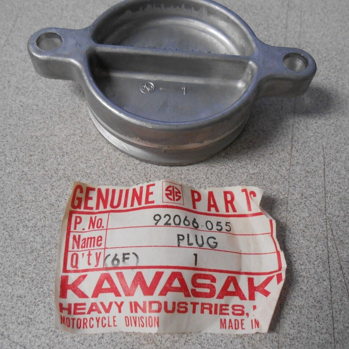 KAWASAKI KZ650 Factory Engine Crankcase Plug 92066-055 – Pro-Formance Cycle