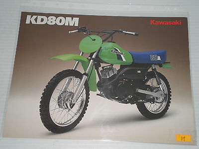 KAWASAKI KD80 M6 1985 Dealer Sales Brochure #17 – Pro-Formance Cycle
