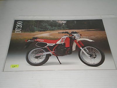 YAMAHA DT200 Enduro 1984 DealerSales Brochure #LB7 – Pro-Formance Cycle