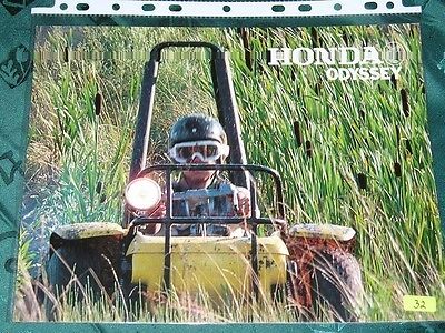 HONDA FL250 Odyssey ATV 1978 Sales Brochure #32 – Pro-Formance Cycle