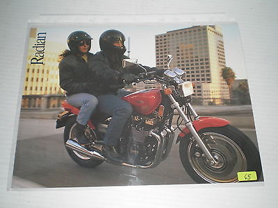 YAMAHA YX600 Radian 1986 Sales Brochure #65 – Pro-Formance Cycle