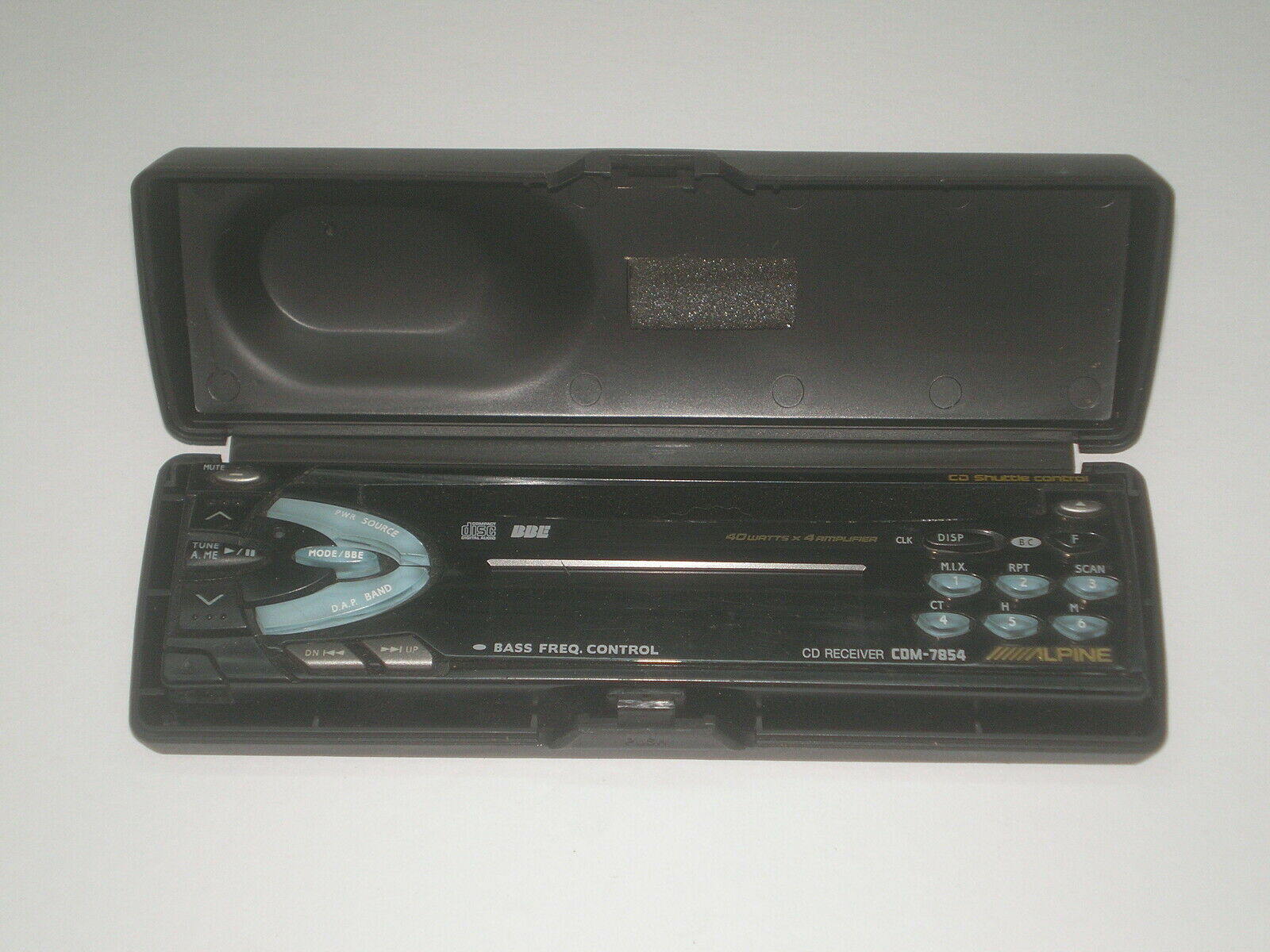 ALPINE CDM-7854 CD PLAYER & RADIO CONTROL PANEL FACE #9 – Pro-Formance ...