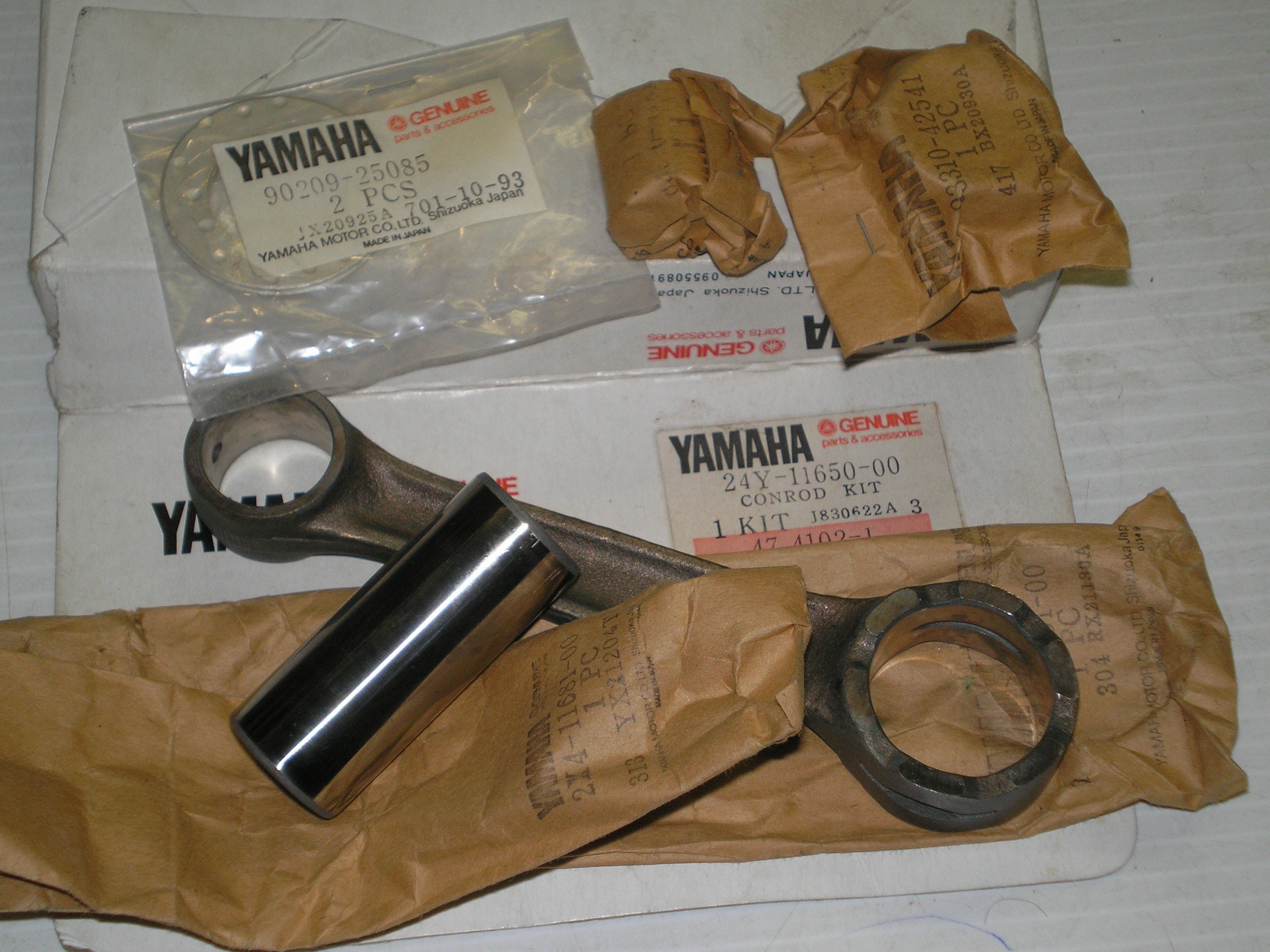 YAMAHA IT250 TY250 TY350 YTZ250 YZ250 Connecting Rod Kit 24Y-11650-00 ...