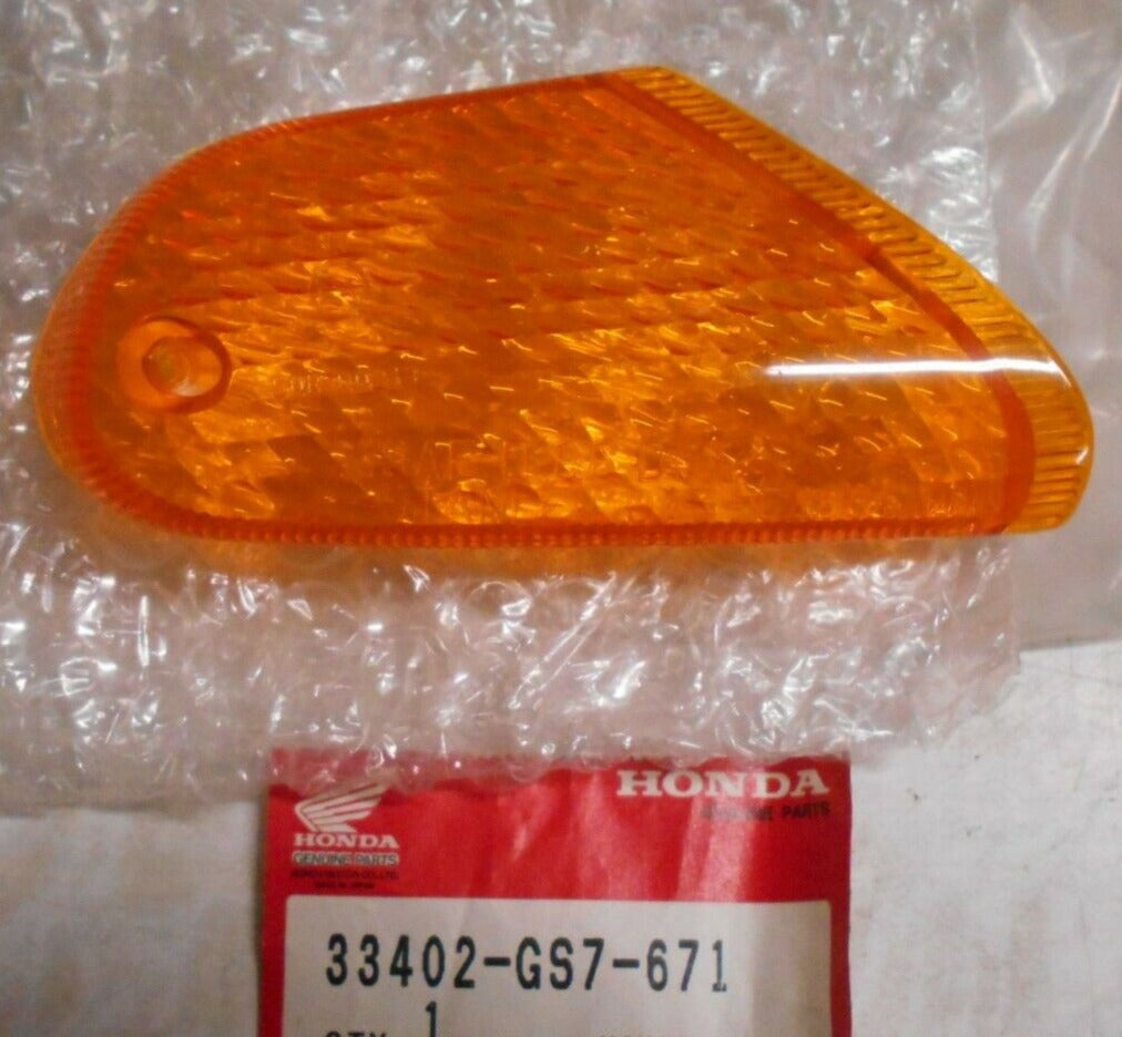HONDA SA50 SB50 Elite Factory Front R/H Turn Signal Lens 33402-GS7-671 ...