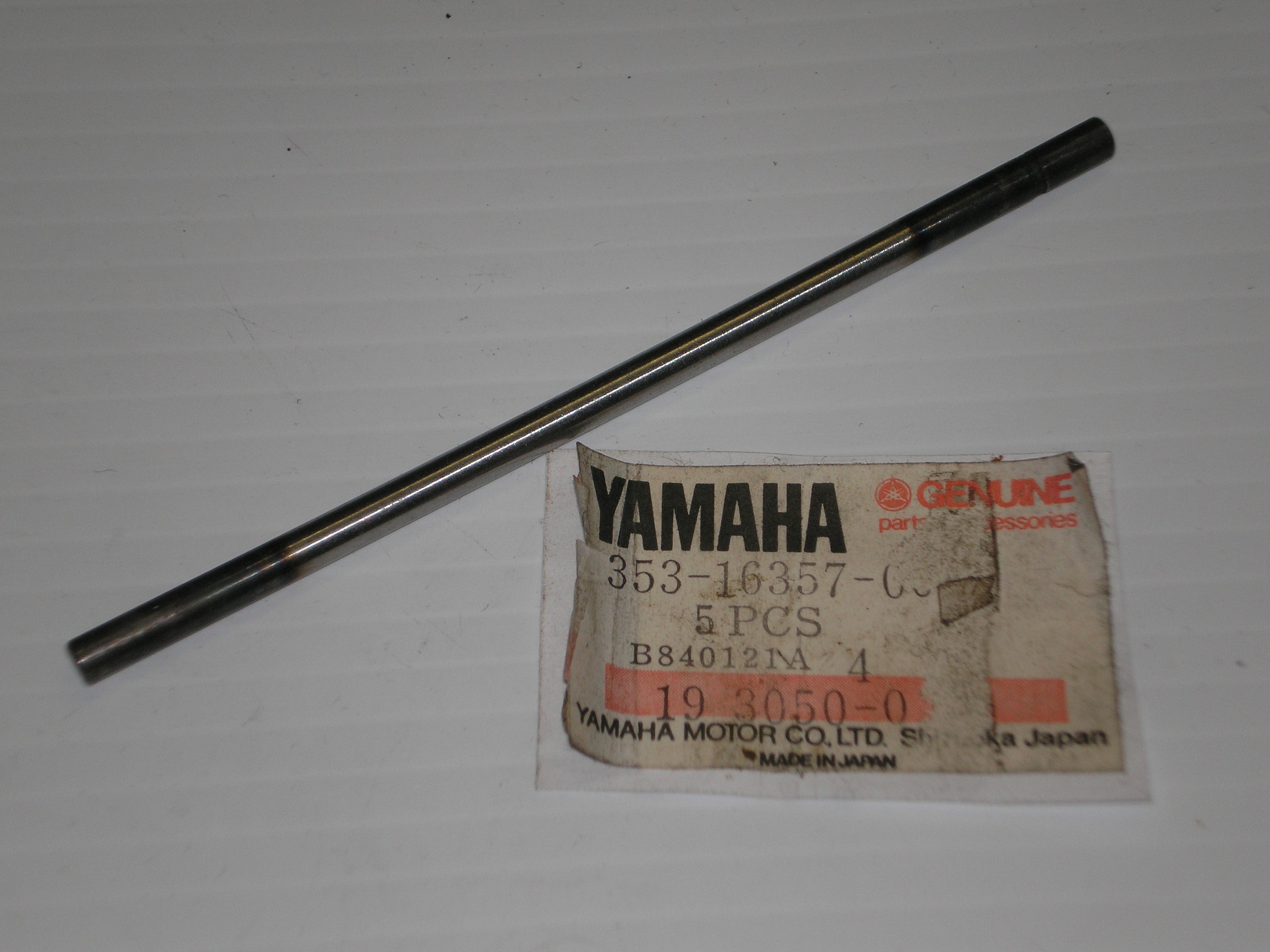 YAMAHA DT MX GT1 GT LB 80 GTMX IT200 RD60 RX50 TY80 YSR50 YZ Push Rod ...