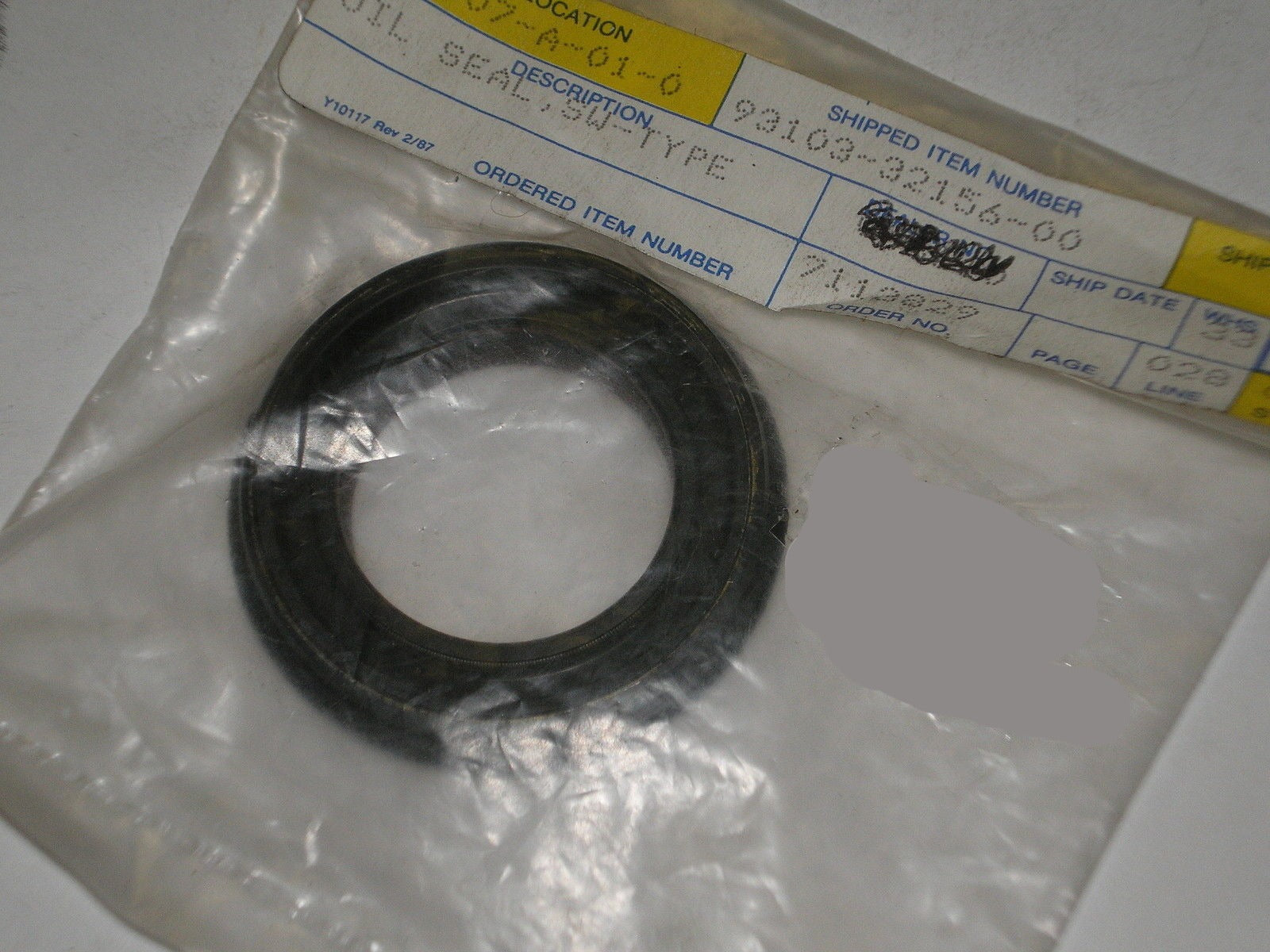 YAMAHA SR540 VK540 XL540 Magnito Side Crankshaft Oil Seal 93103-32156 ...