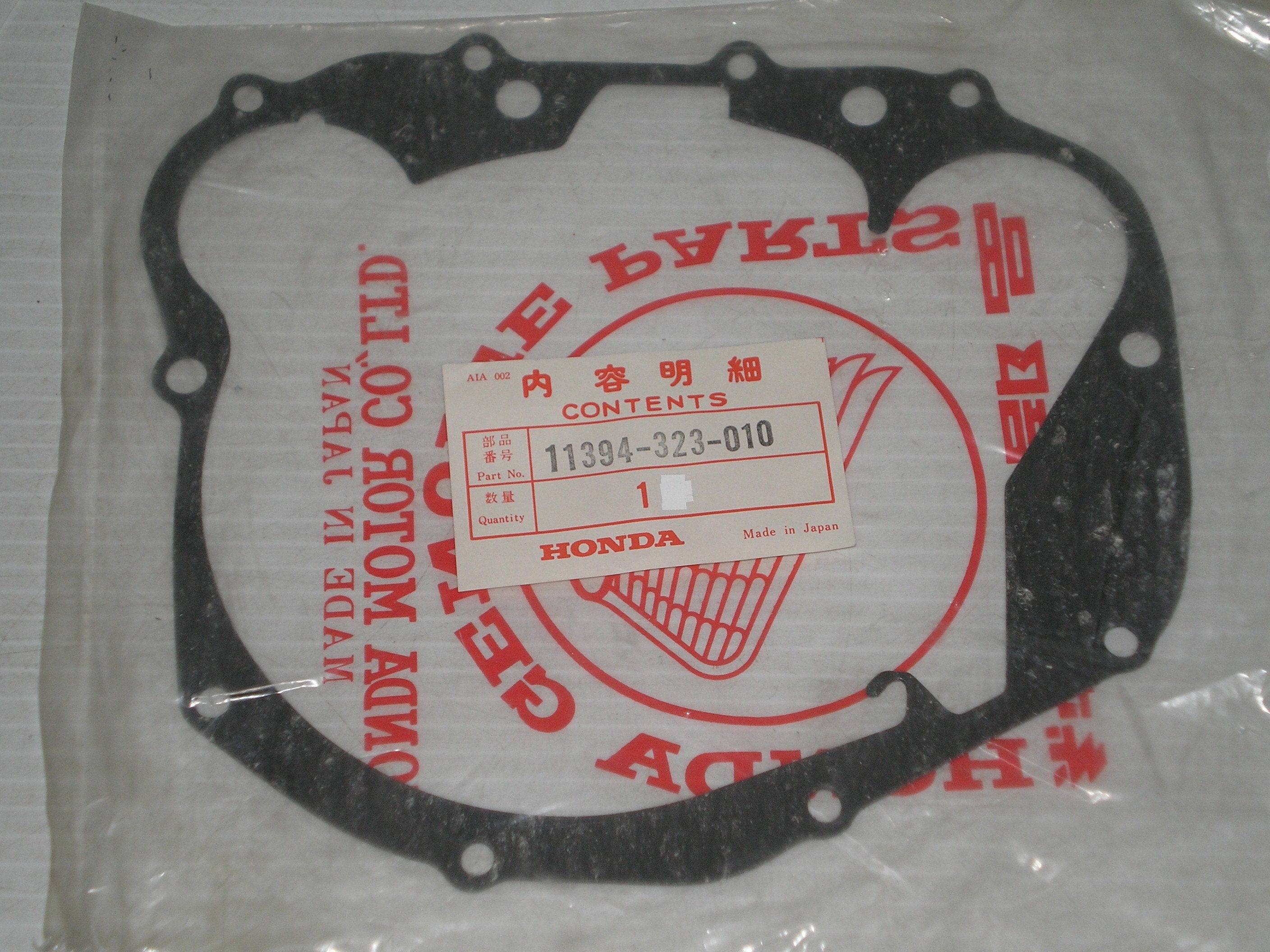 HONDA CB500 CB550 Clutch Cover Gasket 11394-323-306 / 11394-323-010 ...