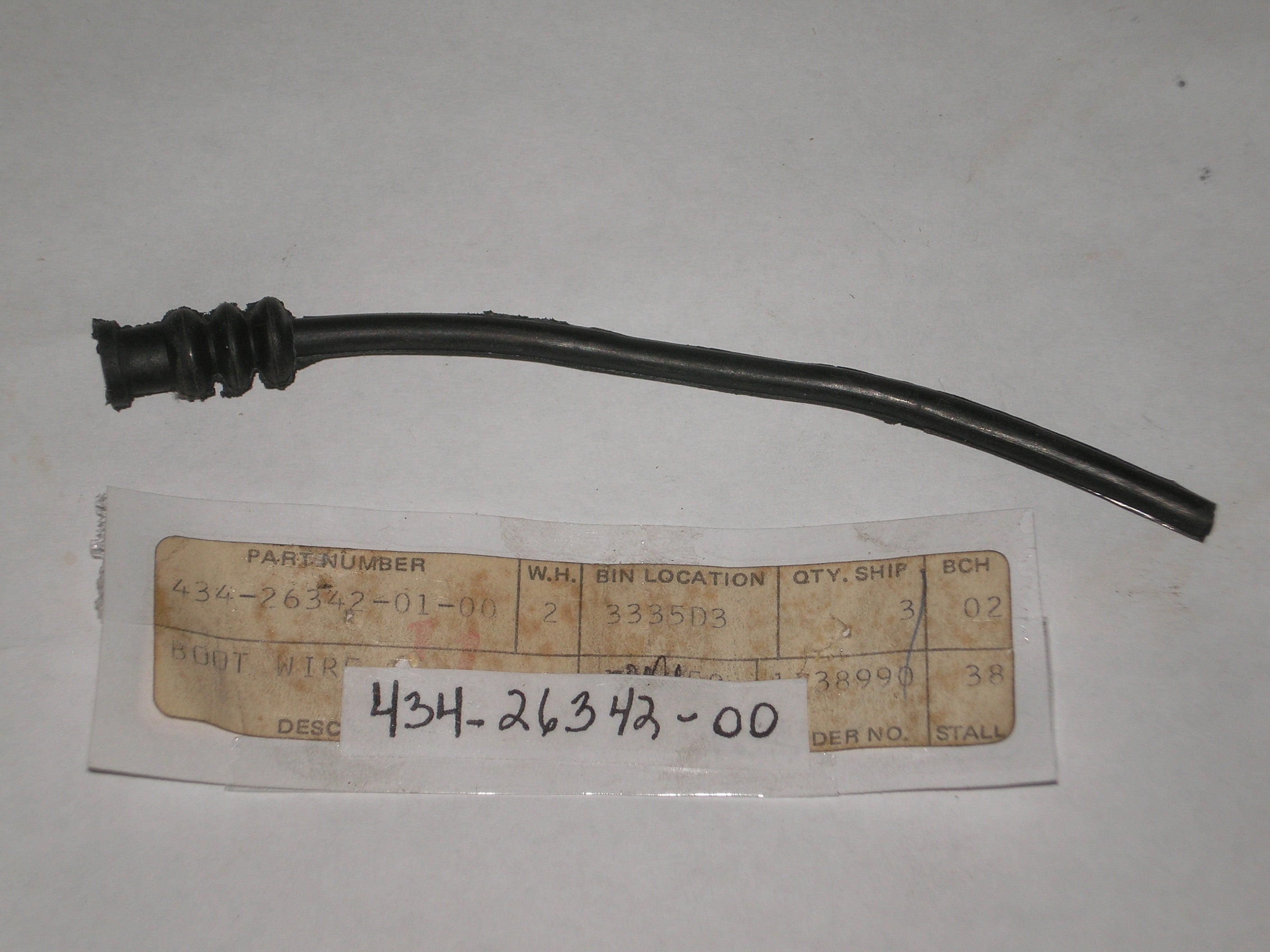 YAMAHA TY175 & TY250 Trials Wire Boot 434-26342-00 / 434-26342-01 – Pro ...