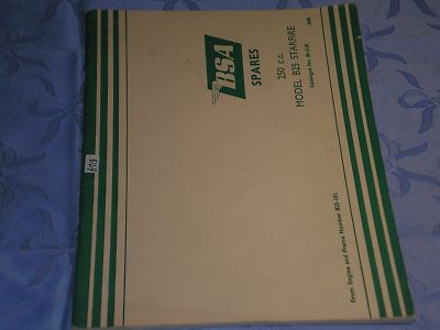 BSA B25 Starfire 250cc 1968 Parts Catalogue #B718 – Pro-Formance Cycle