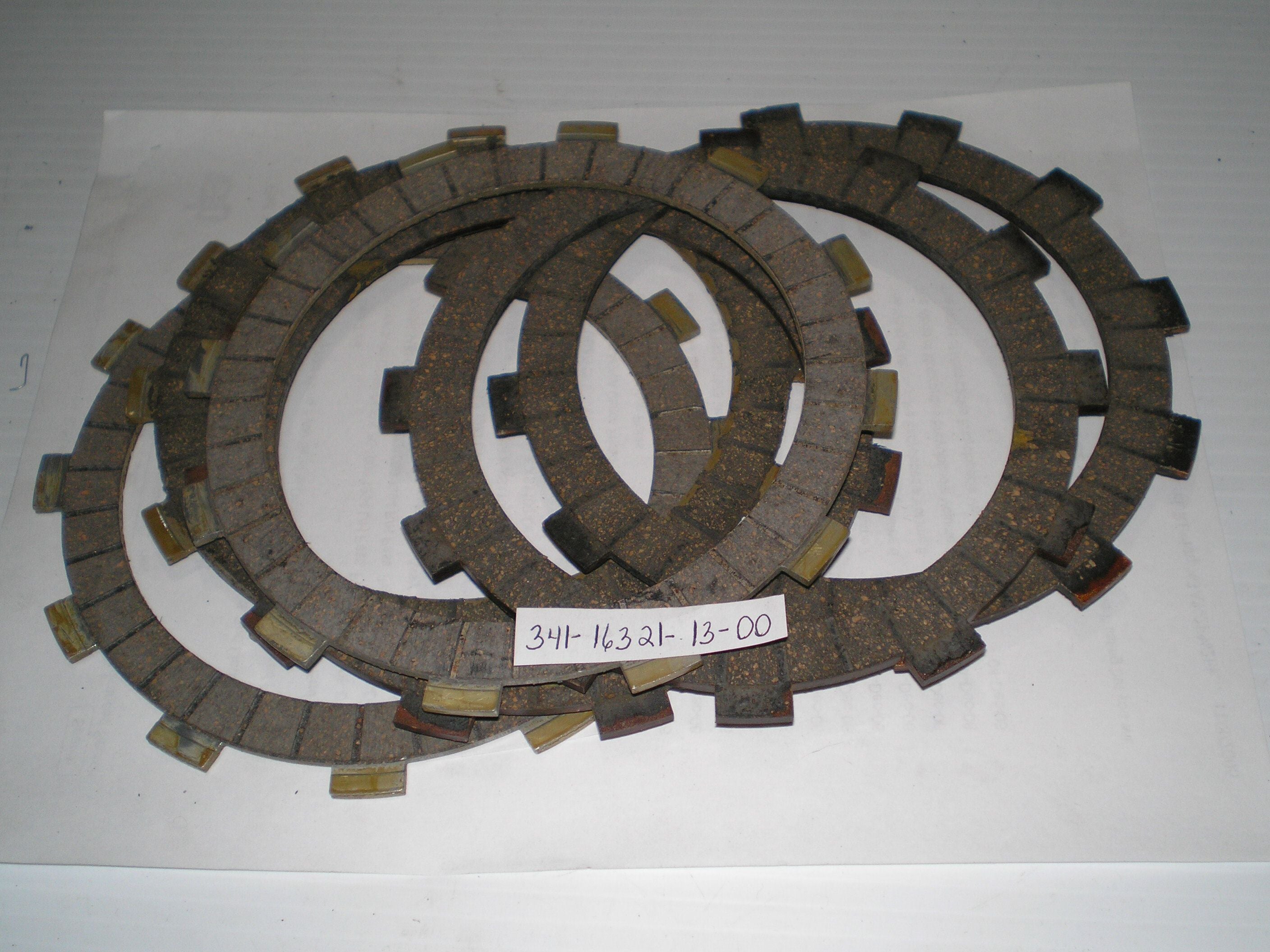 YAMAHA XS400 XS650 Clutch Plates Set/6 341-16321-13 – Pro-Formance Cycle