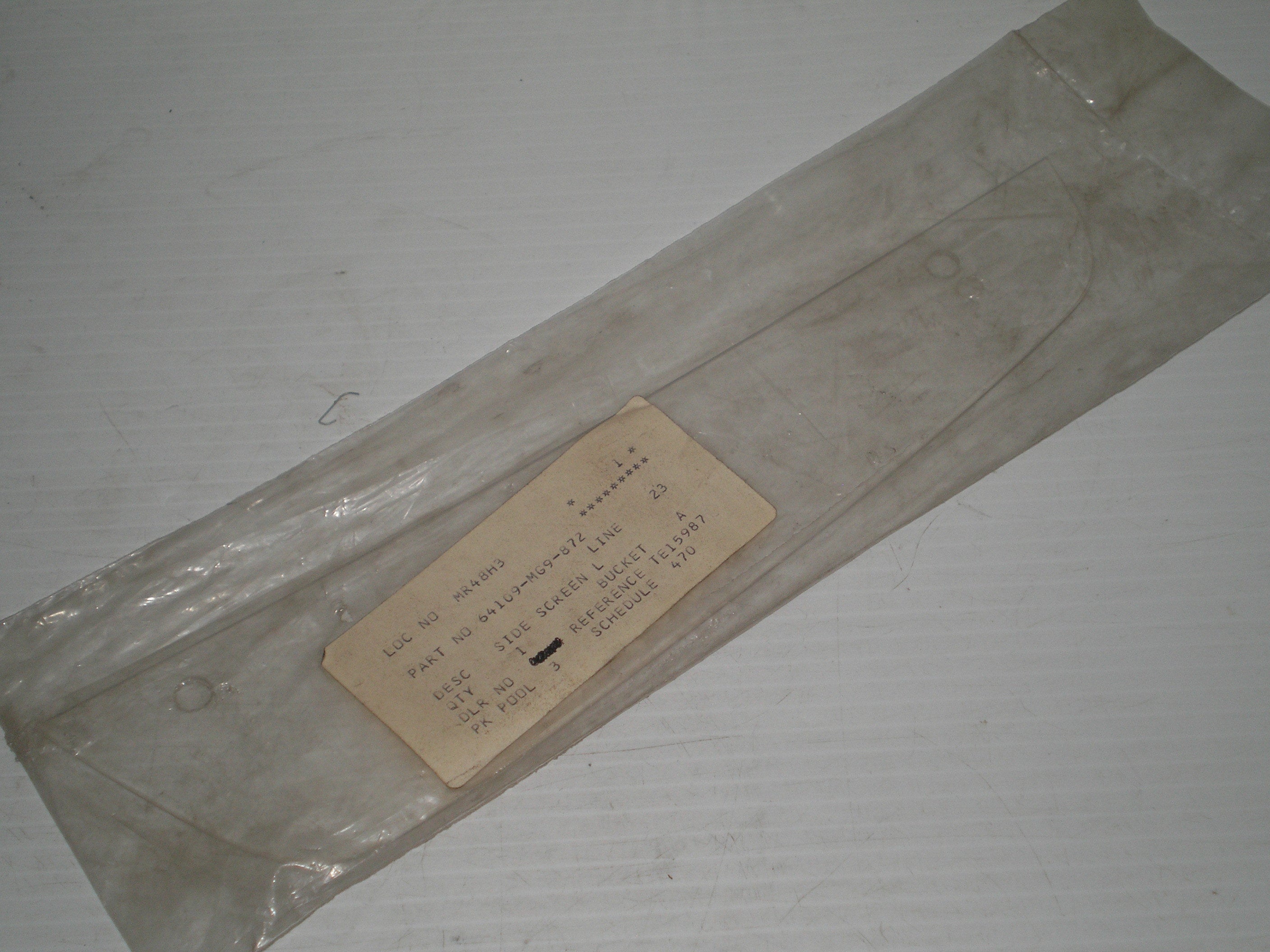 HONDA GL1200 Left Side Screen Wind Deflector 64109-MG9-872 – Pro ...