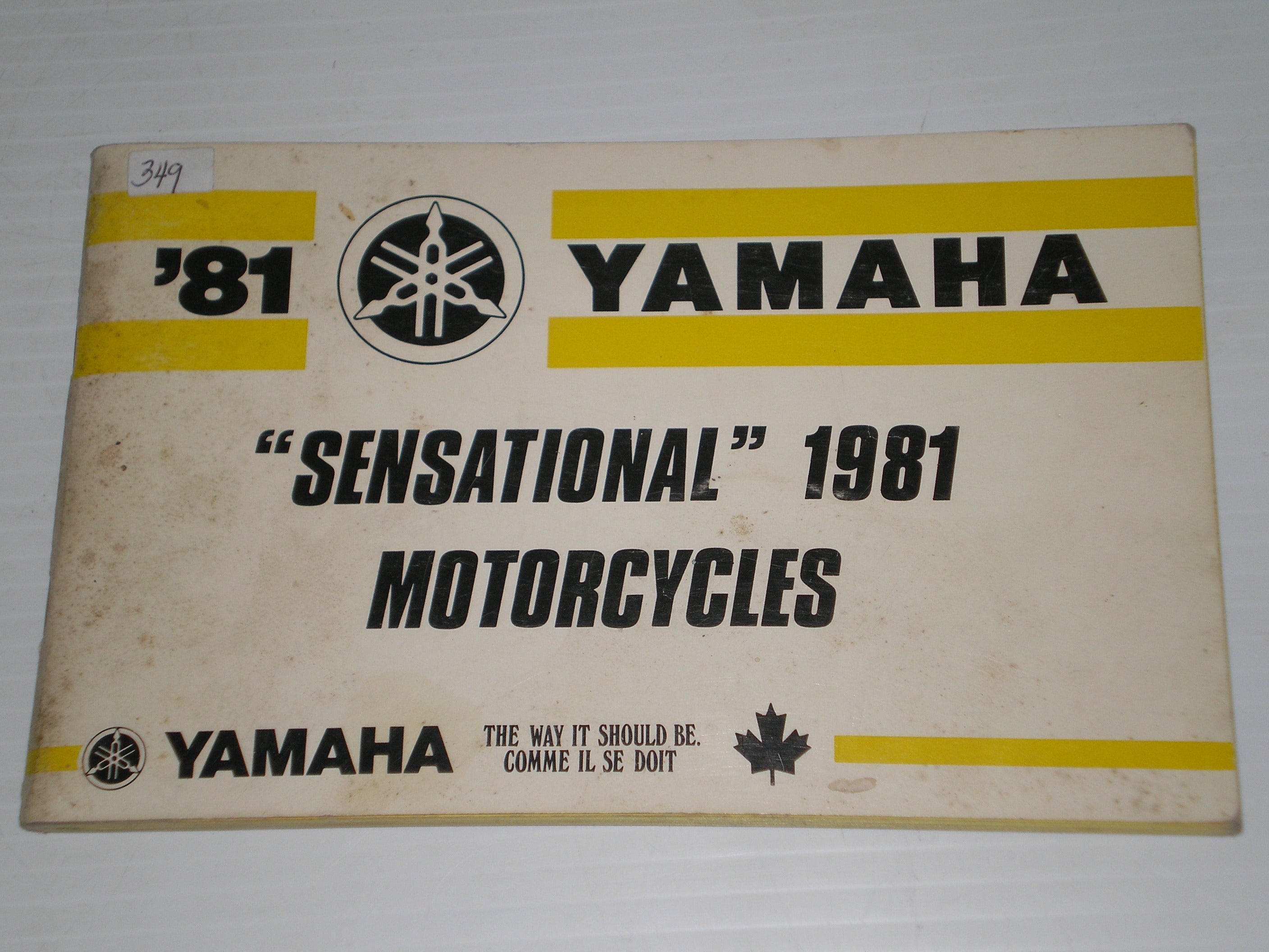 YAMAHA Features important specifications and pictures of all 1981 mode ...