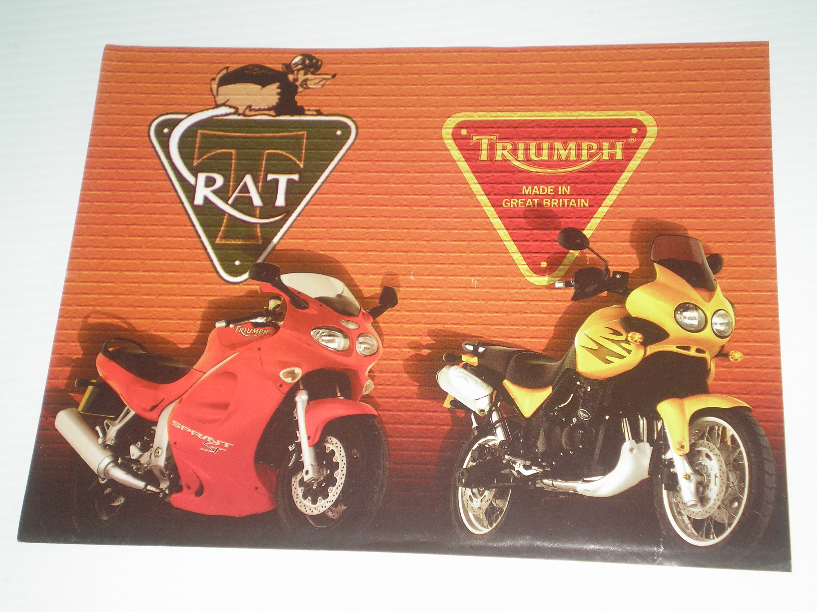 TRIUMPH 1999 SPORT MODELS PRCE LIST TRIDENT SUPER TRIPLE SPRINT TIGER ...