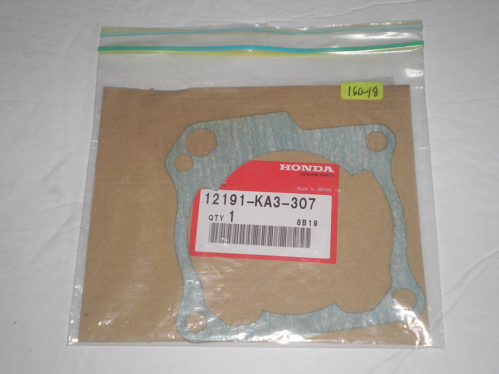 HONDA CR125 R Cylinder Base Gasket 12191-KA3-307 / 12191-KA3-740 / 121 ...