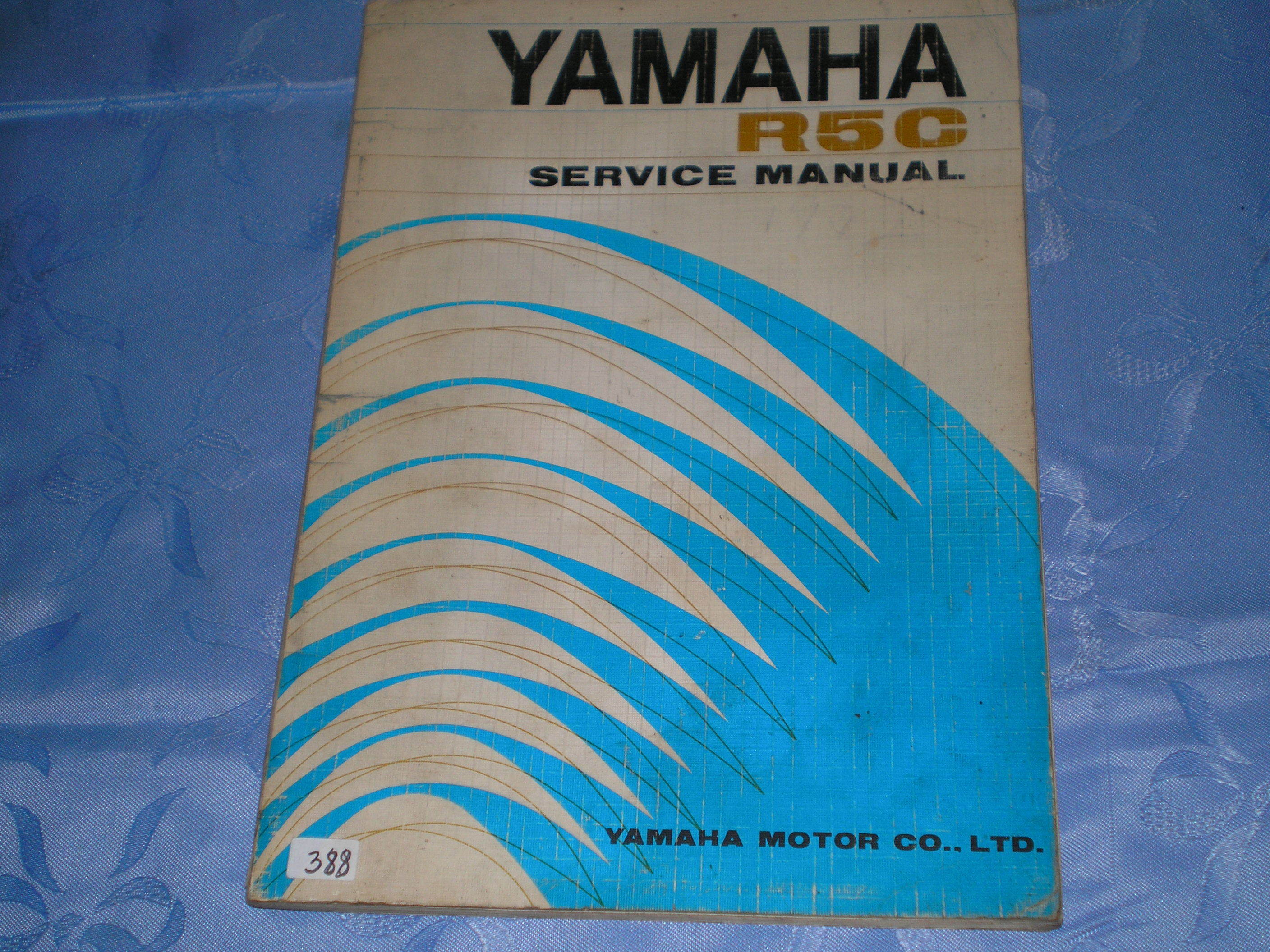 YAMAHA R5C R5 C 1972 Factory Service Manual #388 – Pro-Formance Cycle